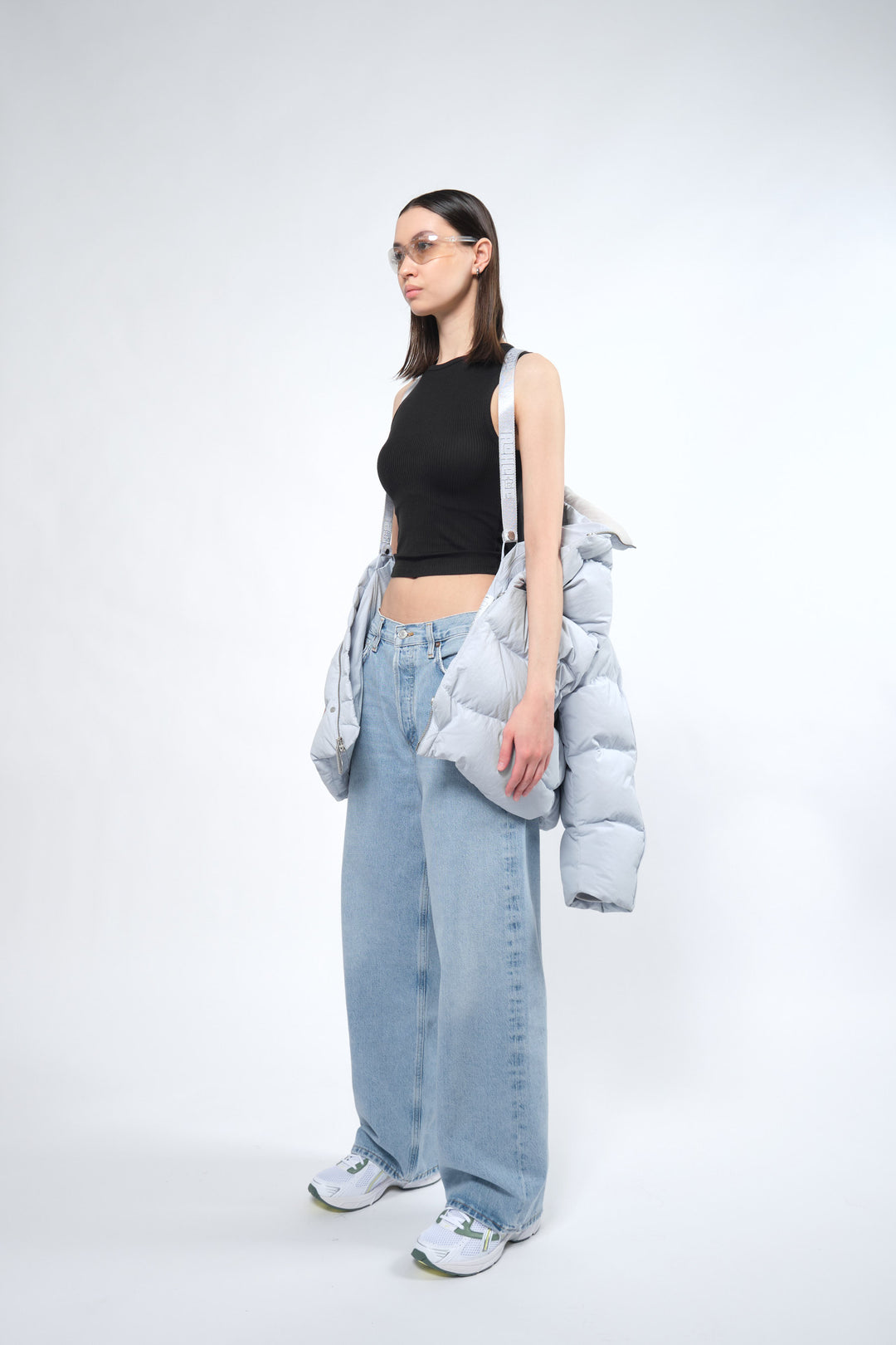 Re:Down® Ice Blue Puffer Jacket – Adhere To
