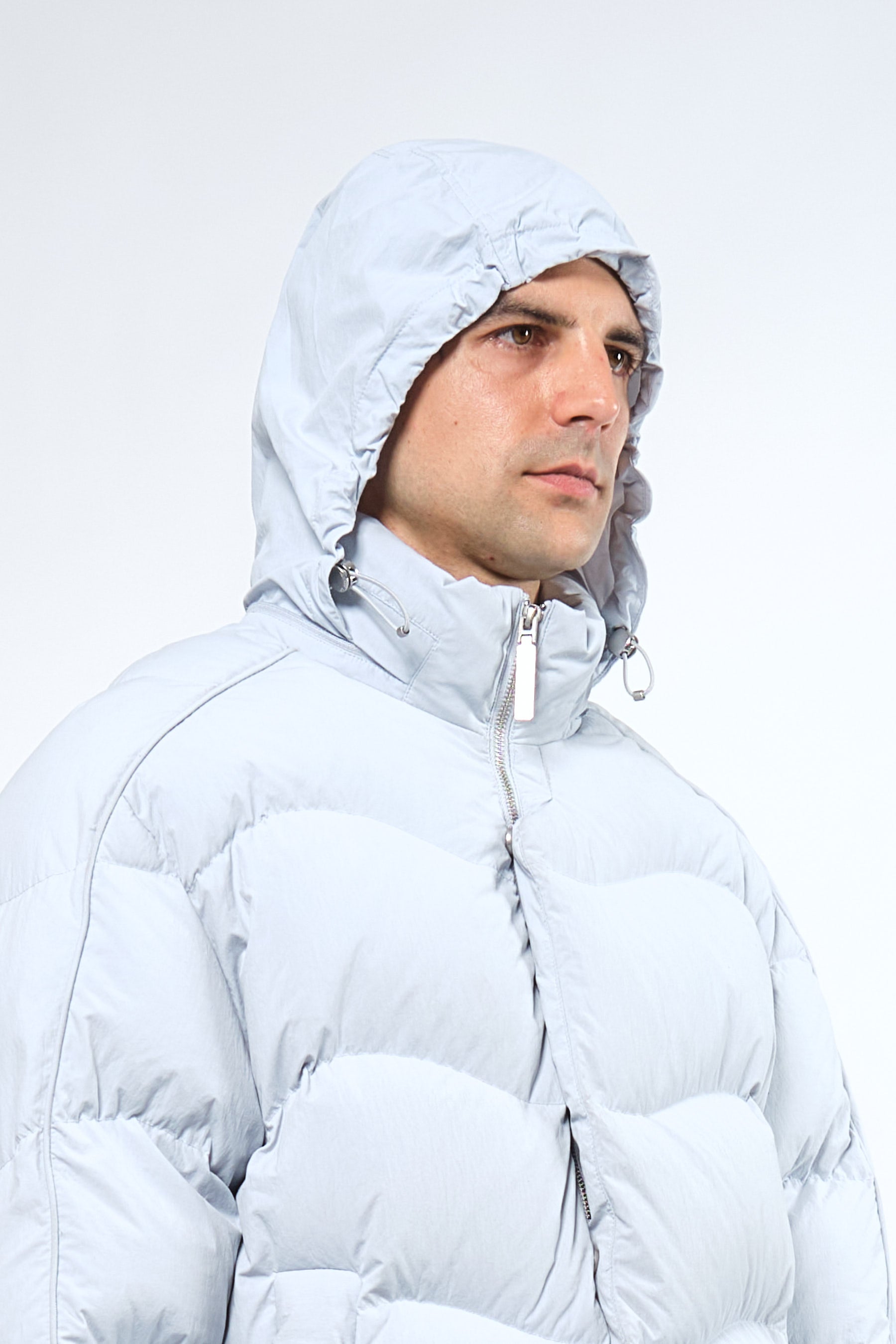 Re:Down® Ice Blue Puffer Jacket – Adhere To