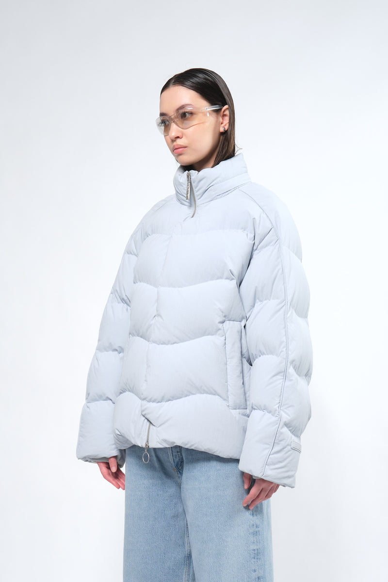 Re:Down® Ice Blue Puffer Jacket – Adhere To