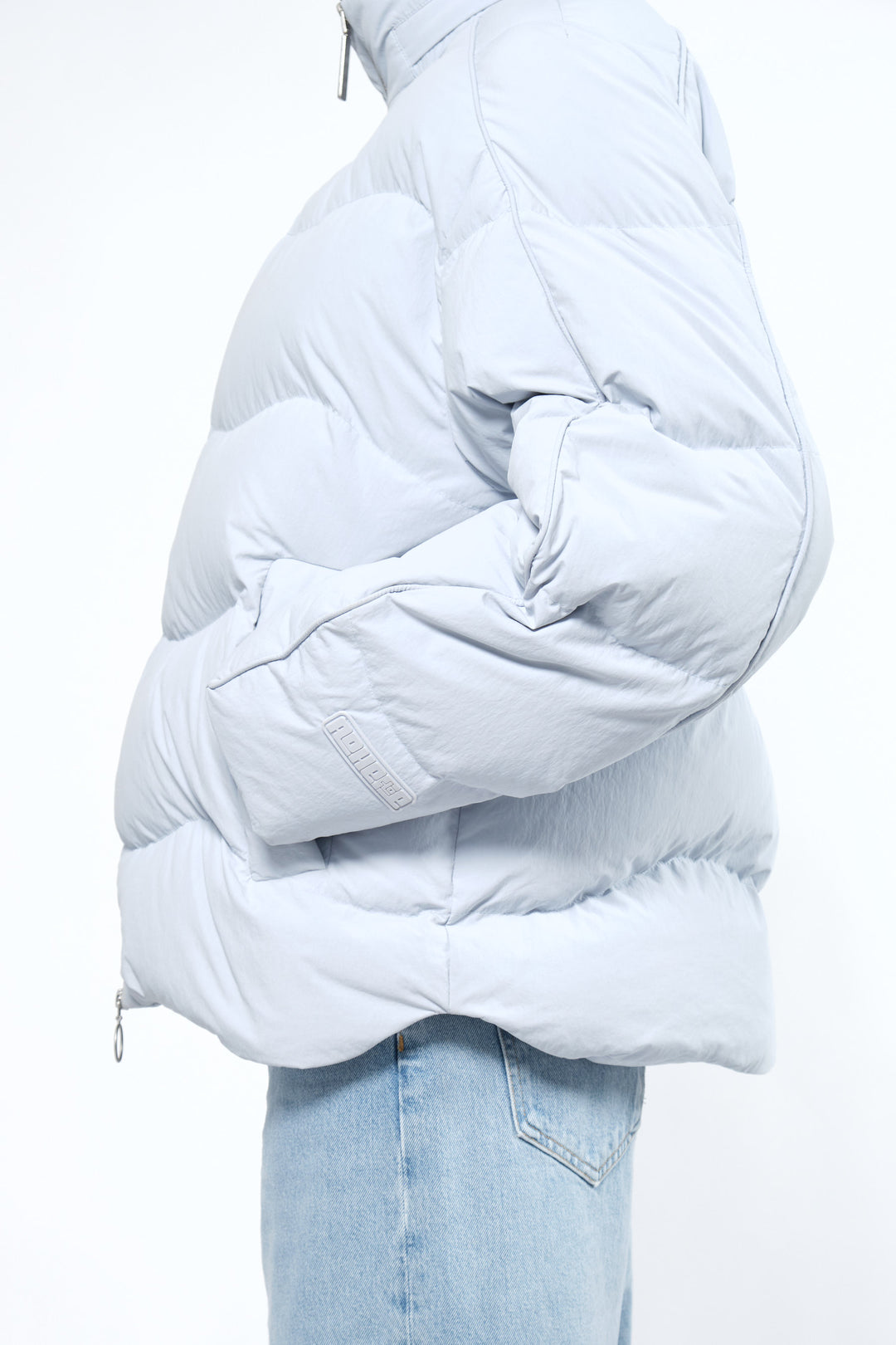 Re:Down® Ice Blue Puffer Jacket – Adhere To
